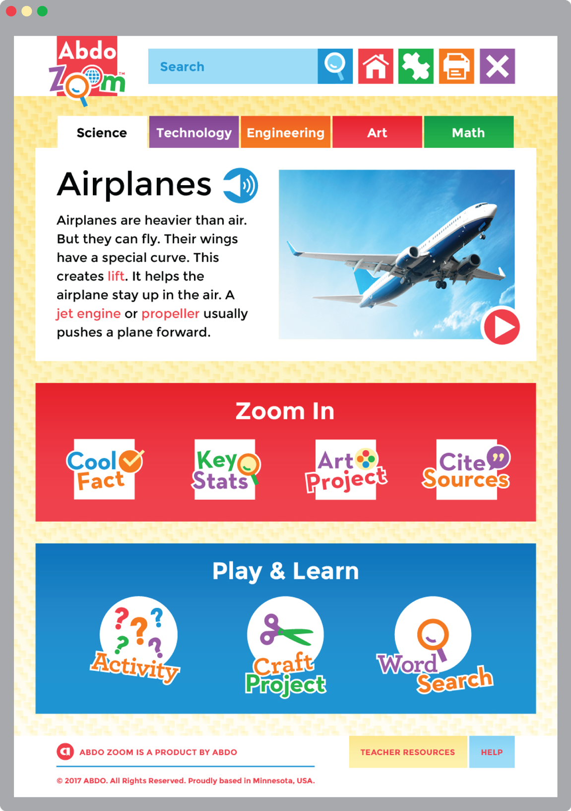 ABDO Zooms In on STEAM education with newest - ABDO Publishing Company